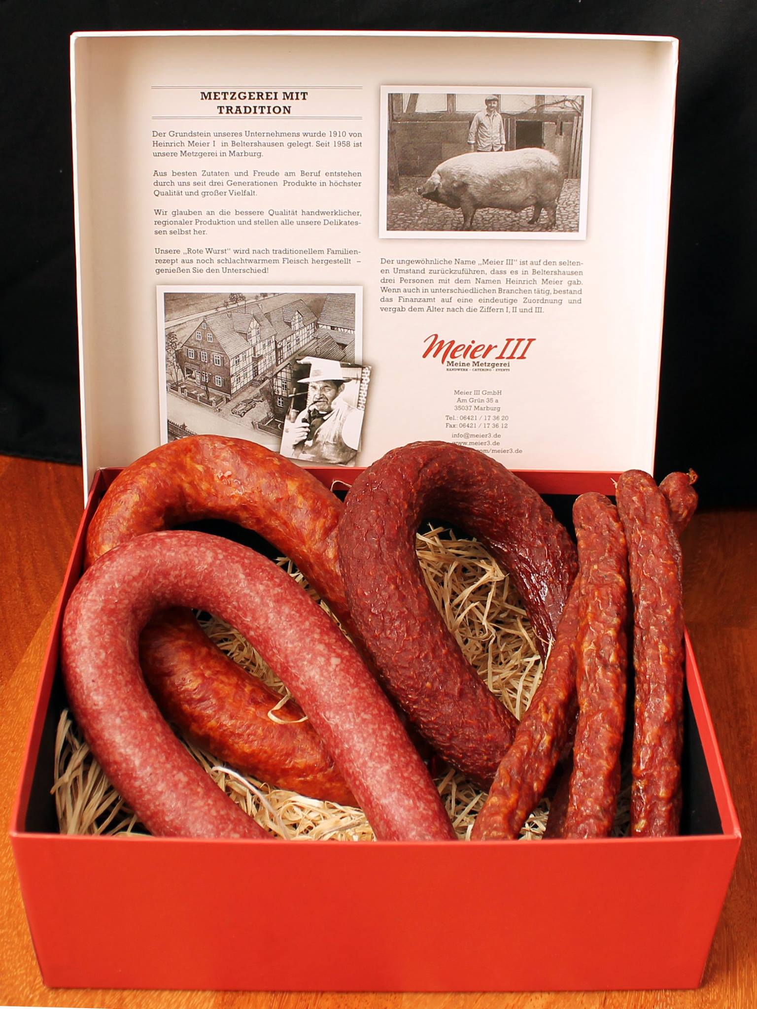 Meiers traditionelle Rote Wurst ⋆ Meier III GmbH